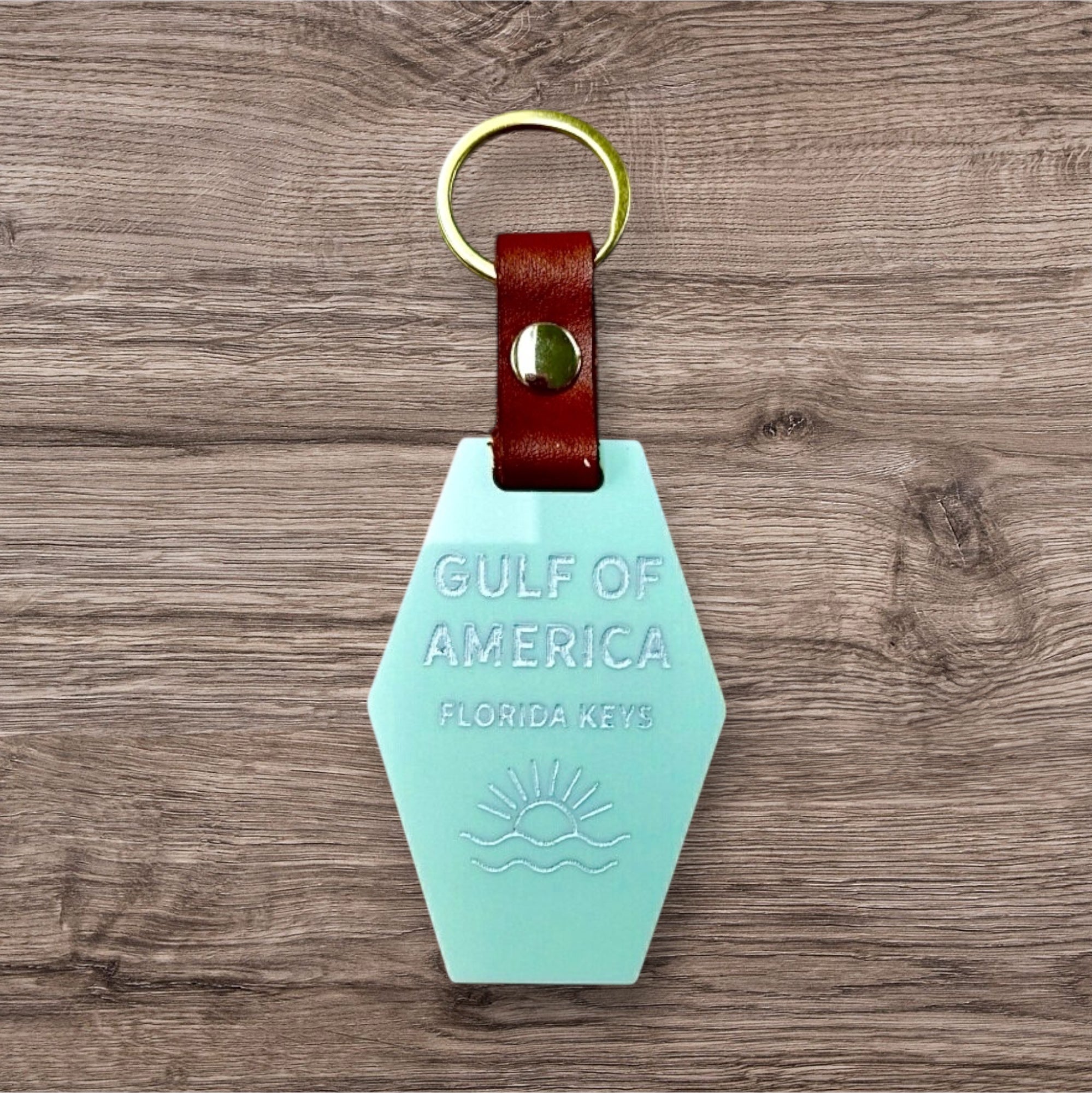 Gulf of America Florida Keys Keychain | Inspired by the Florida Keys ...
