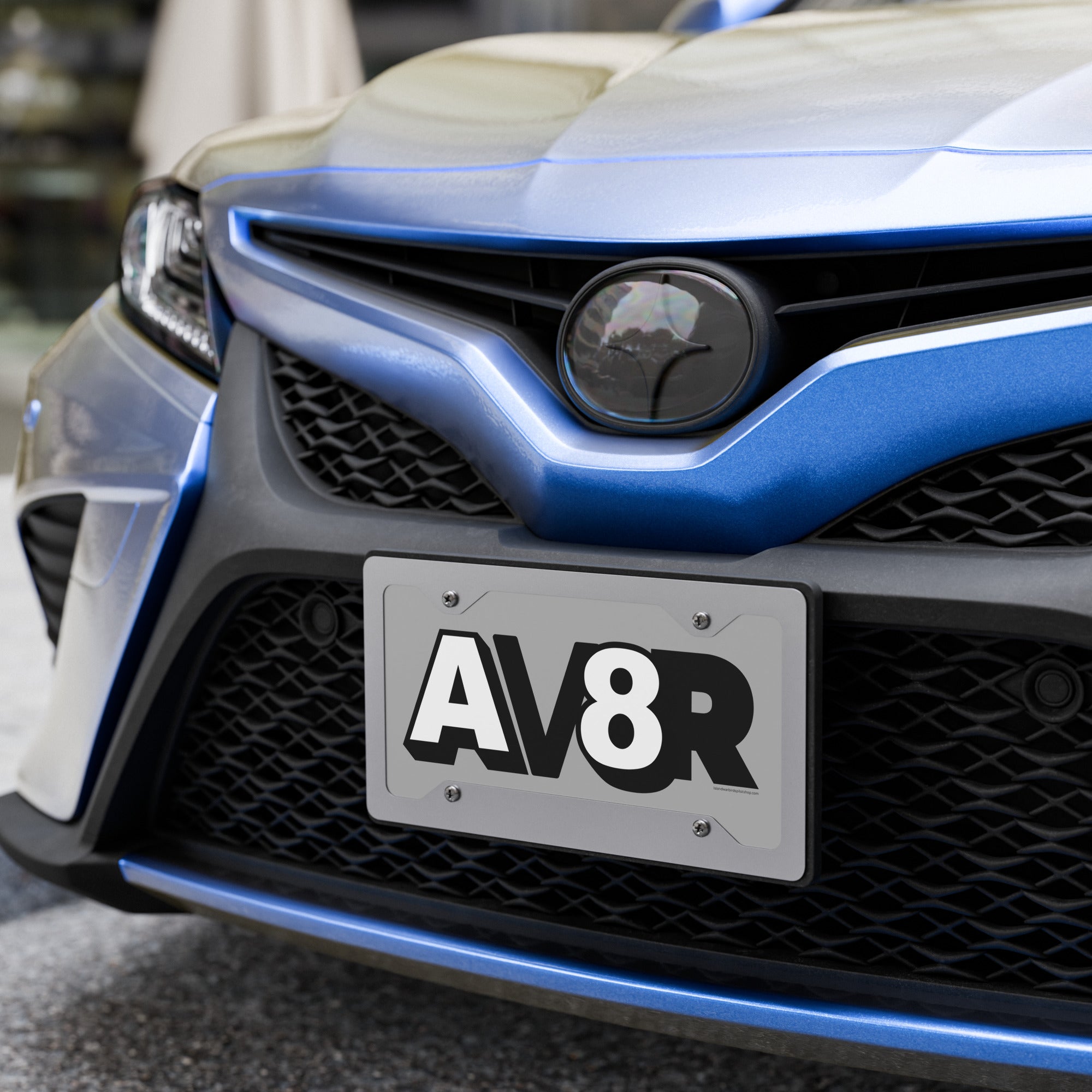 AV8R - Vanity license plate | Island Warbirds Pilot Shop